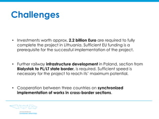 Rail Baltica project - Lithuanian perspective | PPT