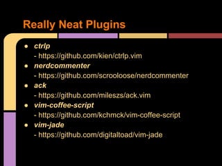 Vim | PPT