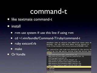 Vim for you | ZIP | Programming Languages | Computing