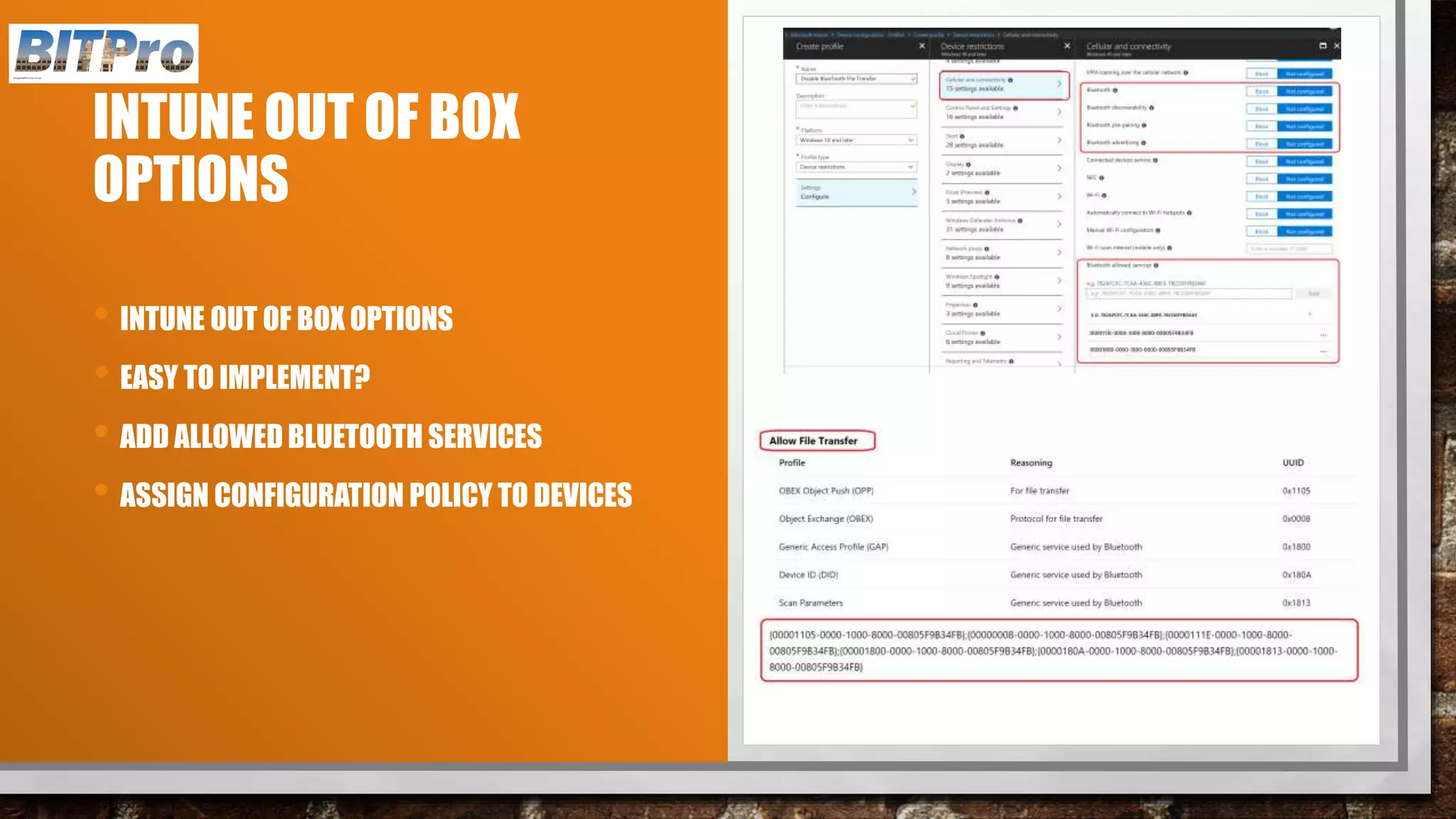 Modern Device Management Intune Policies vs Group Policies | PPTX