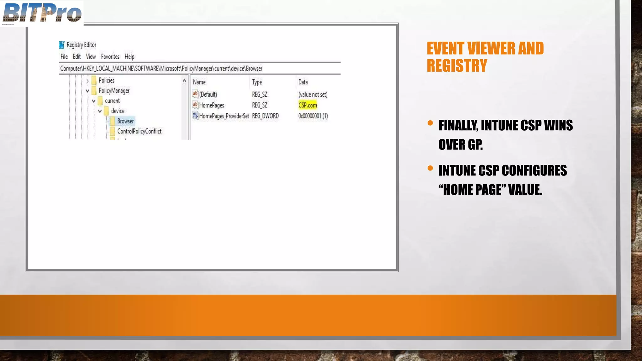 Modern Device Management Intune Policies vs Group Policies | PPTX