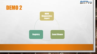Modern Device Management Intune Policies vs Group Policies | PPTX
