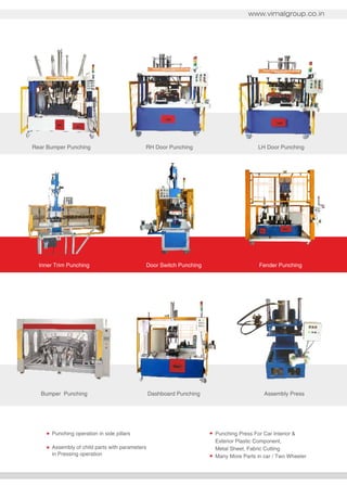 Vimal Group , Plastic Welding Process Machines | PDF
