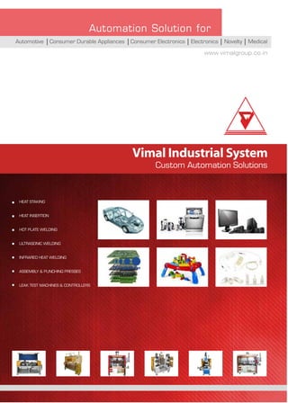 Plastic Joining Process Machines by Vimal | PDF