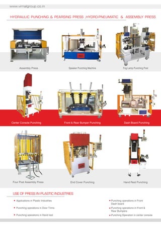 Plastic Joining Process Machines by Vimal | PDF