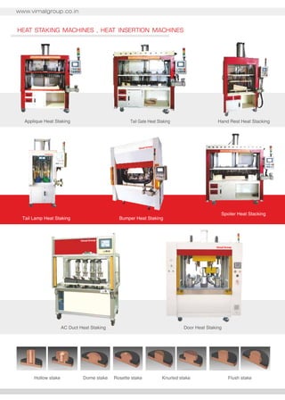 Plastic Joining Process Machines by Vimal | PDF