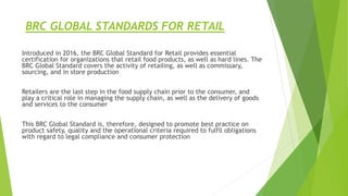 BRITISH RETAIL CONSORTIUM | PPTX