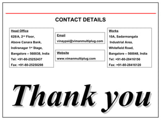 Viman Multiplug Private Limited | PPT