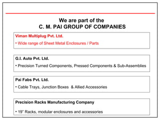 Viman Multiplug Private Limited | PPT