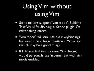 Vim Basics | PDF