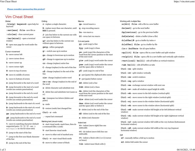 Vim Cheat Sheet.pdf