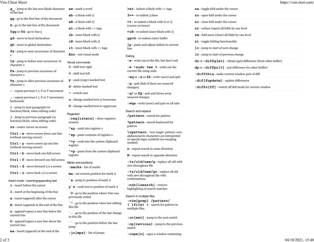 Vim Cheat Sheet.pdf