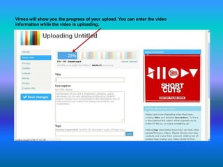 Vimeo powerpoint | PPSX