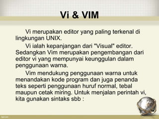 VIM file editor | PPTX