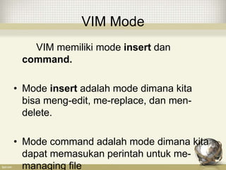 VIM file editor | PPTX