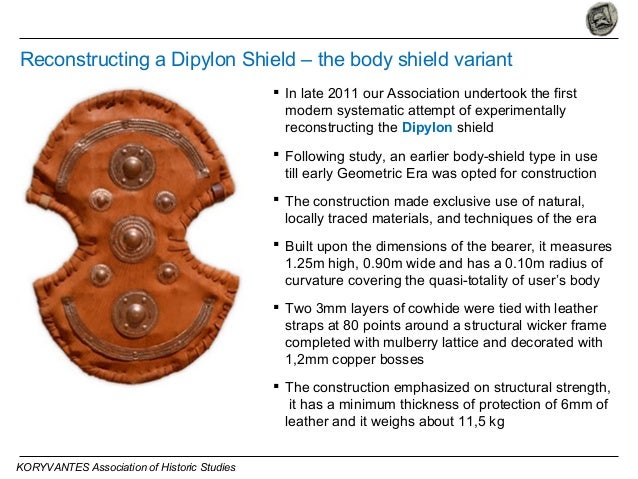 Reconstructing the “Dipylon” Shield. Experimental archaeology, experi…