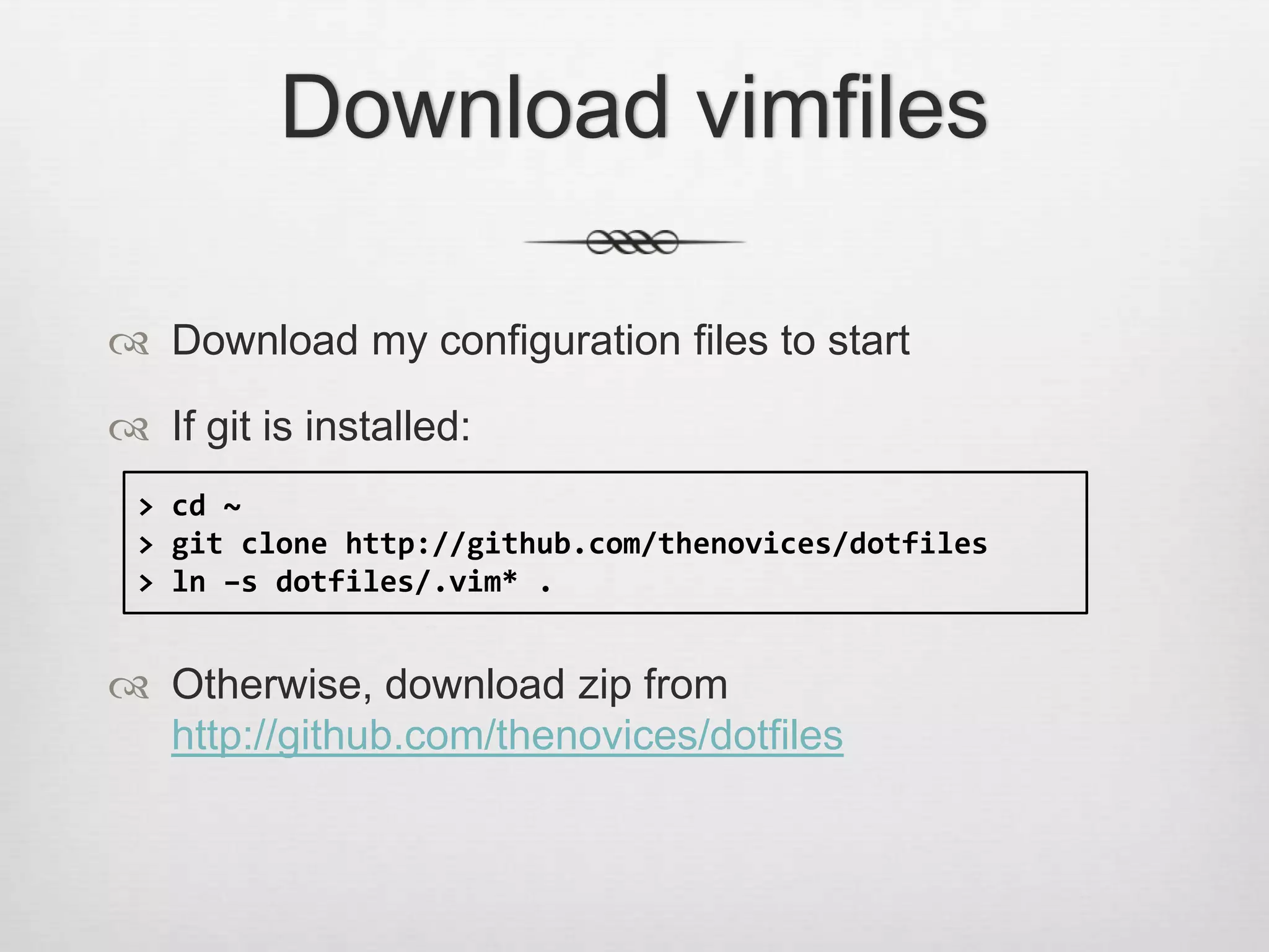 Introduction to Vim | PPTX