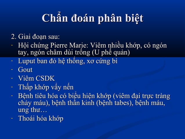 Viêm khớp dạng thấp | PPT