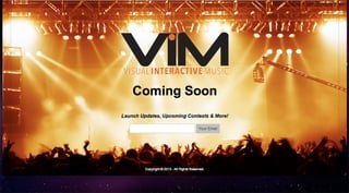 Vim landing page | PPT