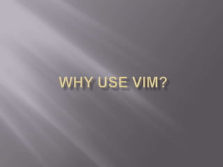 vim | PPTX