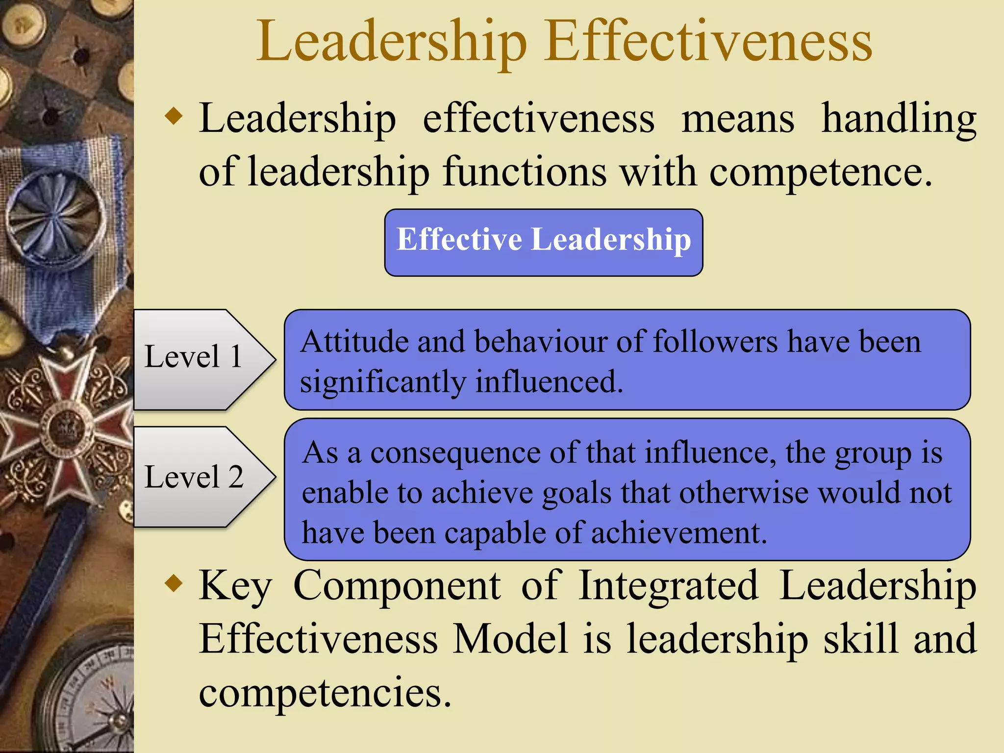 Thinking about competitive leadership for tomorrow | PPT