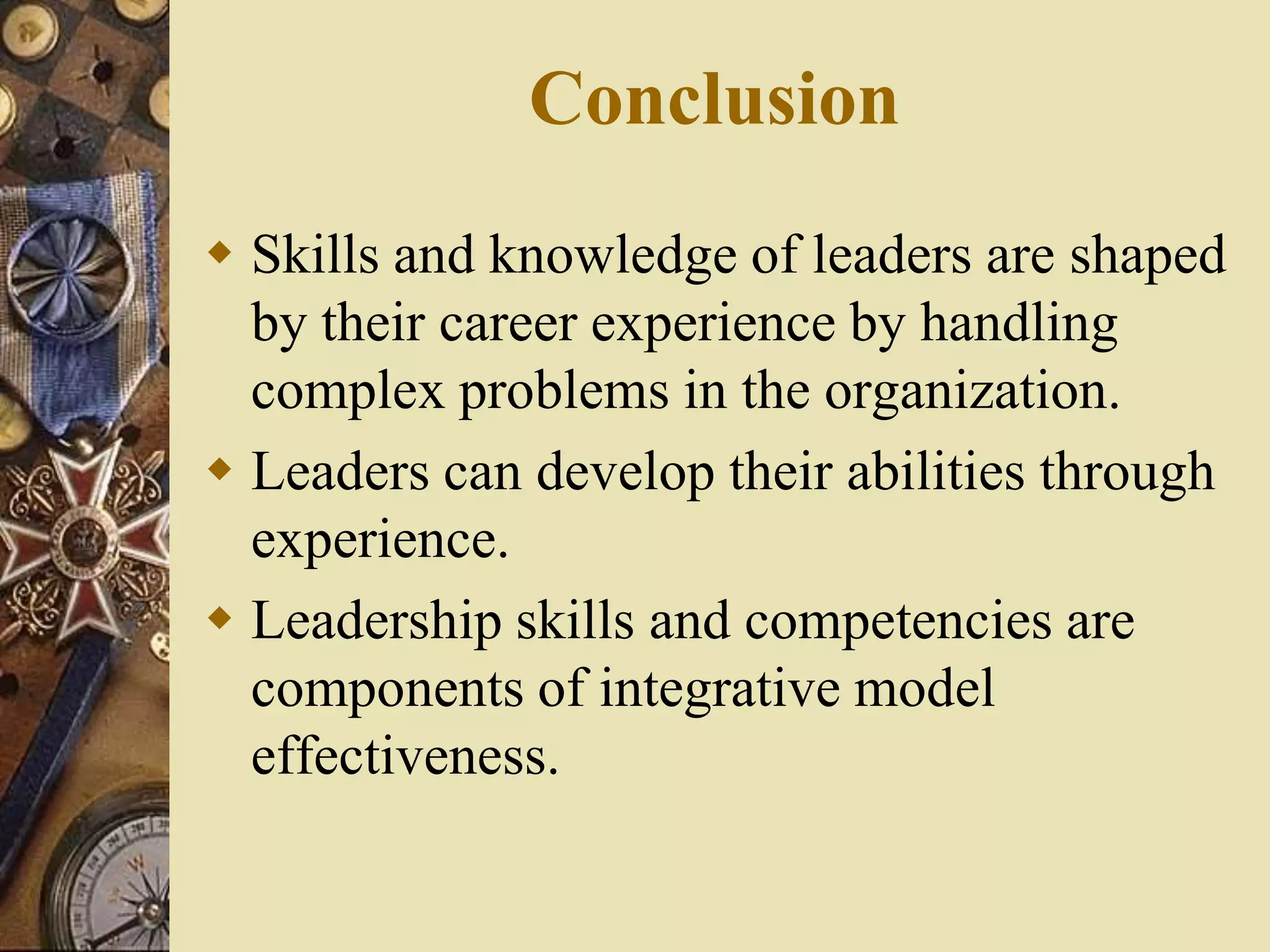 Thinking about competitive leadership for tomorrow | PPT