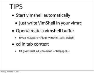 vimshell made other shells legacy | PDF