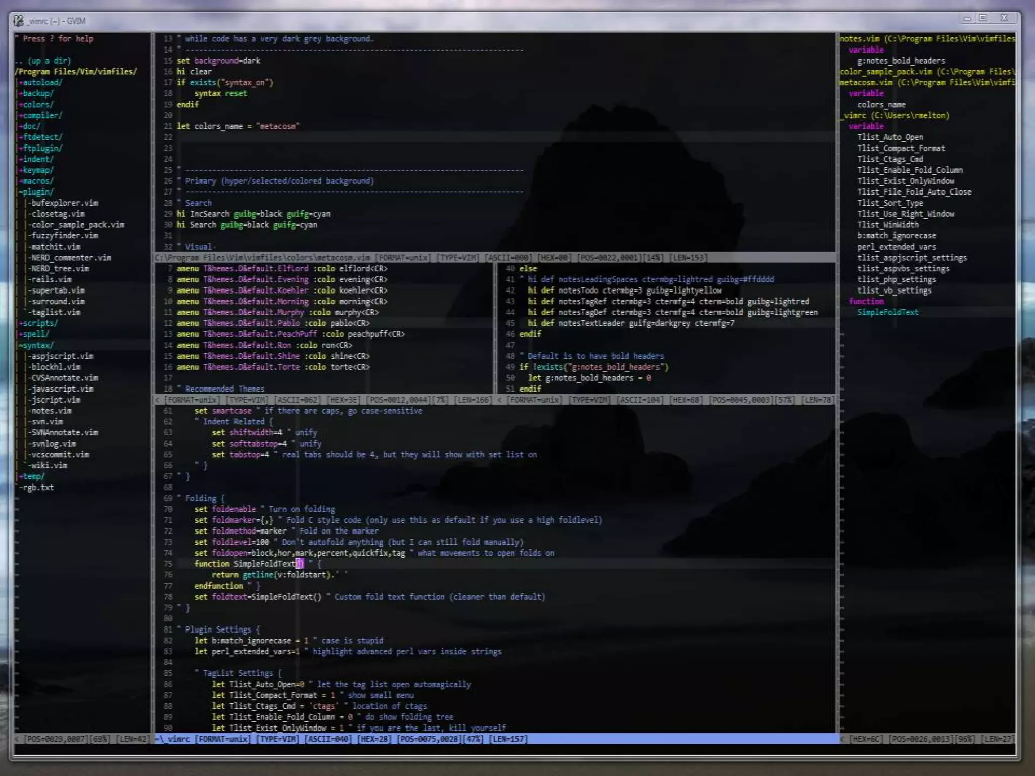 Vim Showcase | PPTX | Operating Systems | Computer Software and Applications