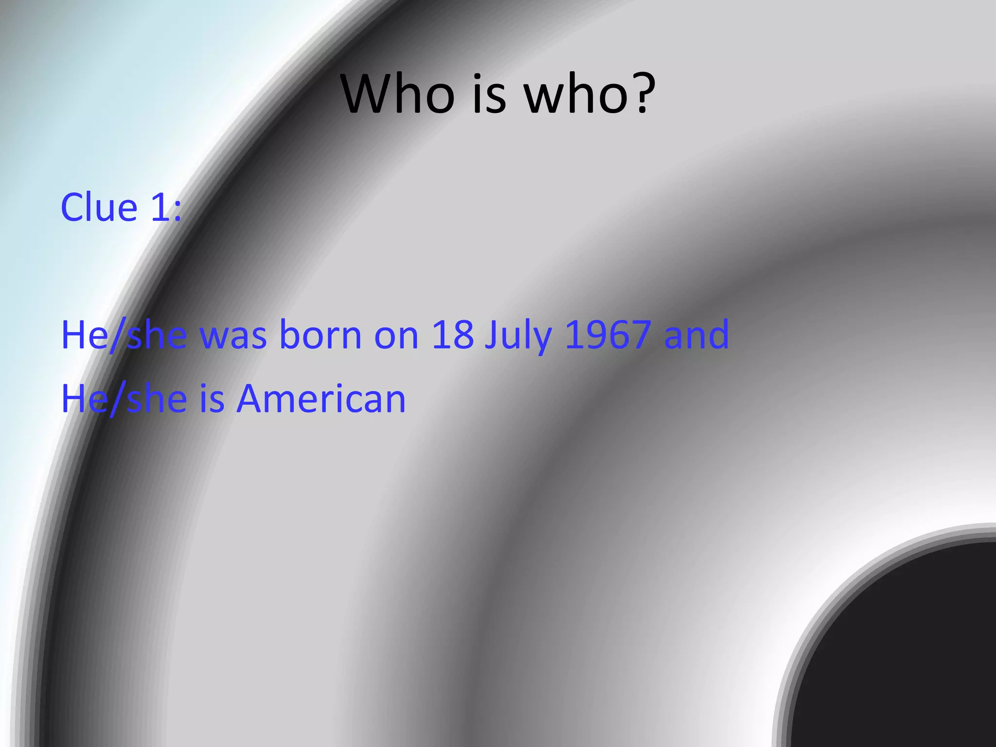 Who?? | PPTX