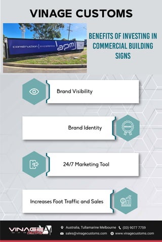 Company Signage Melbourne by Vinage Customs | PDF