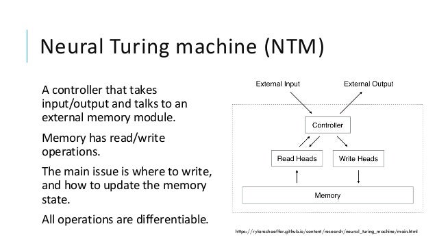 Memory advances in Neural Turing Machines