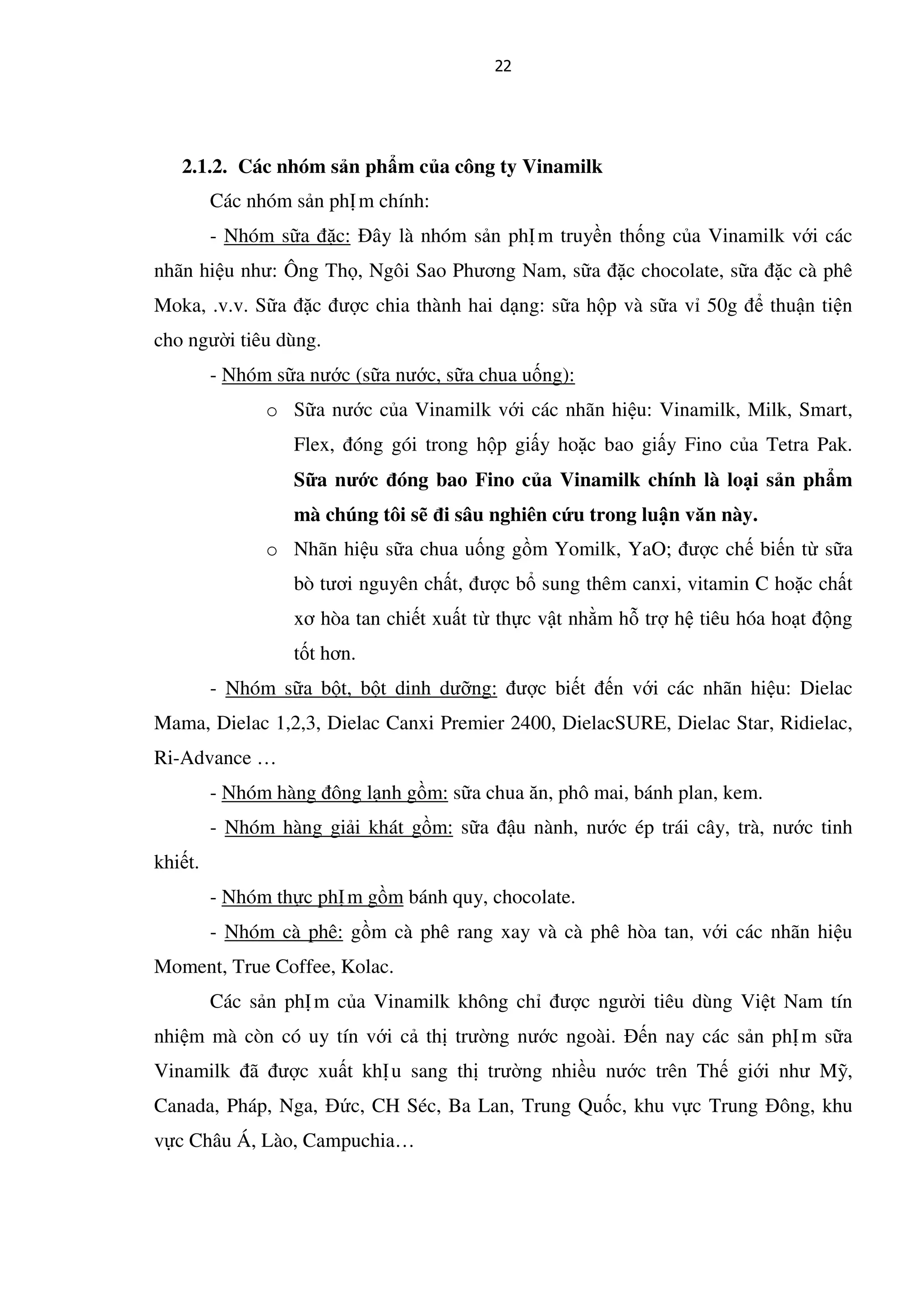 Vinamilk truong hoangthuyminh qtkd_2008 | PDF