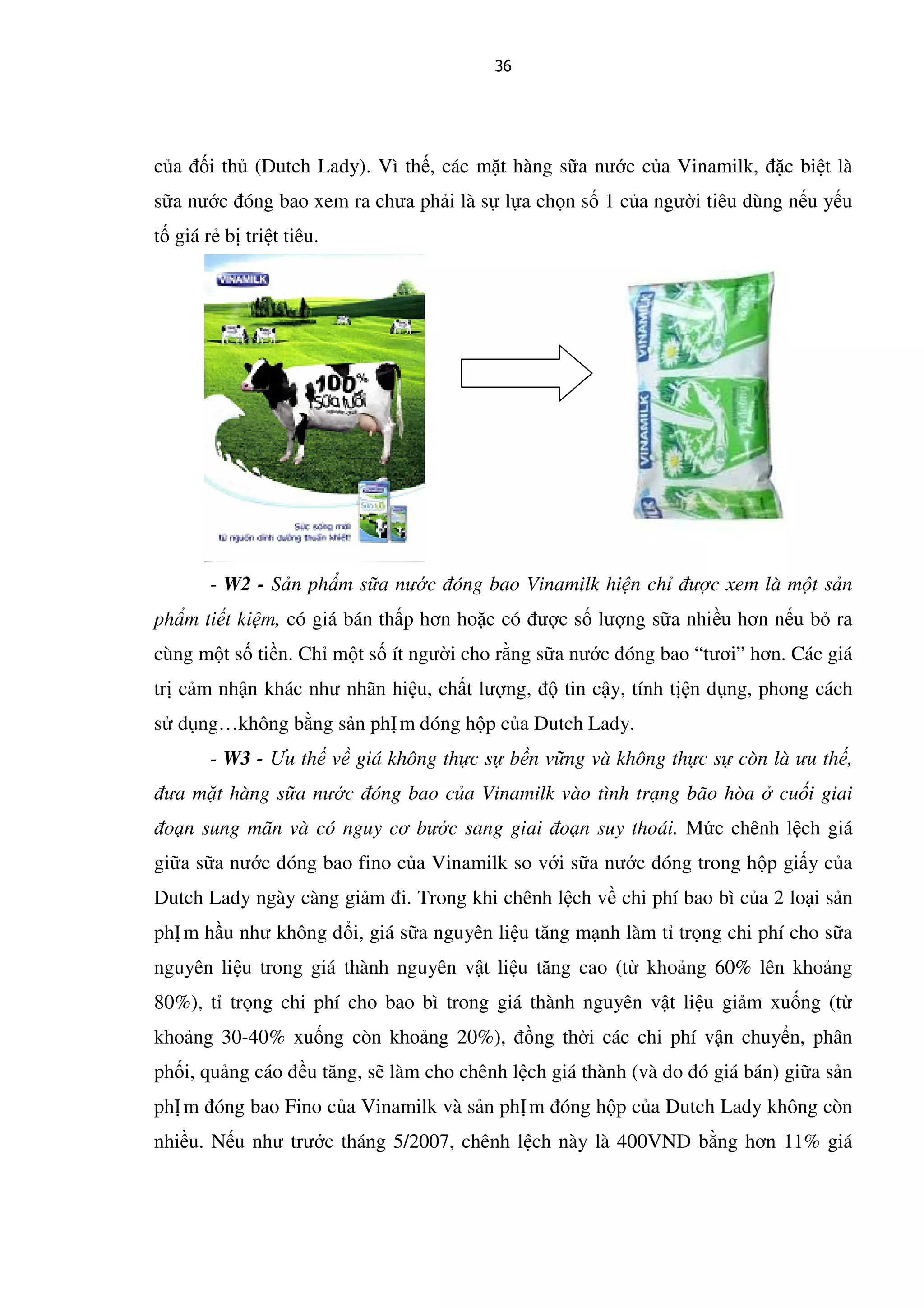 Vinamilk truong hoangthuyminh qtkd_2008 | PDF