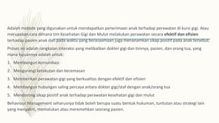 Tutorial Behavior Management Anak | PPTX