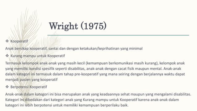 Tutorial Behavior Management Anak | PPTX