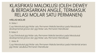 Tutorial Maloklusi & Crossbite | PPTX