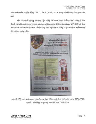 VINASTAS - các đối tượng hữu quan và đạo đức tổ chức trong vụ "Nước mắm ...