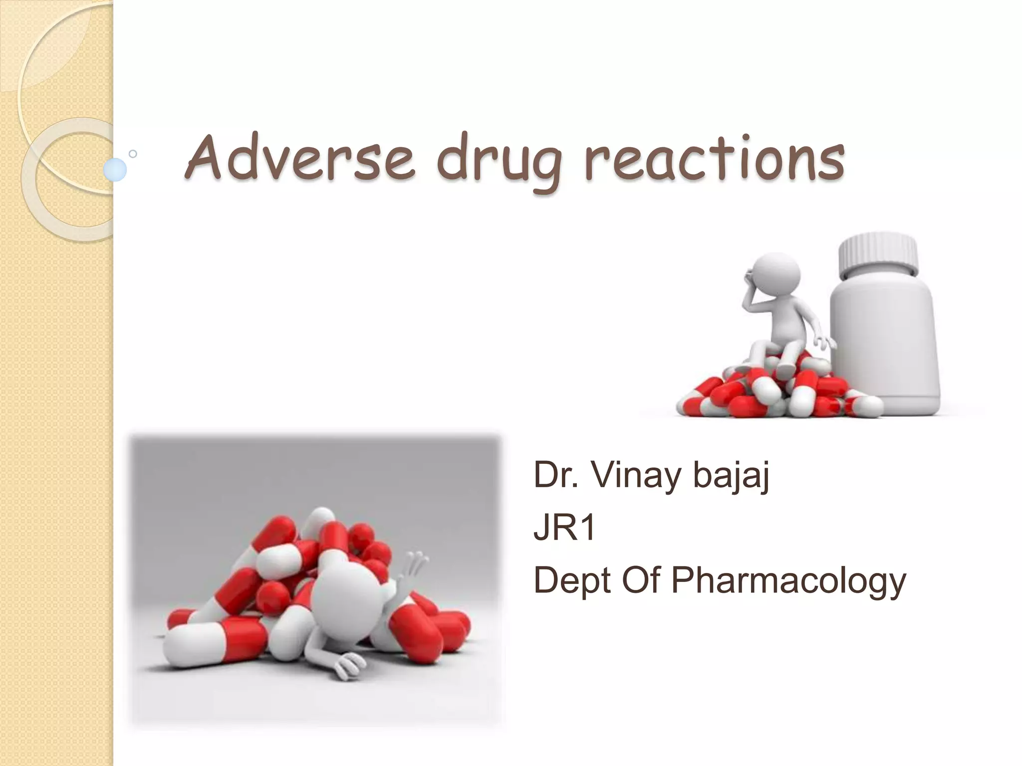Adverse drug reactions | PPTX