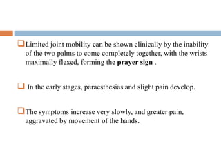 rheumatological manifestations of systemic diseases- diabetes | PPTX