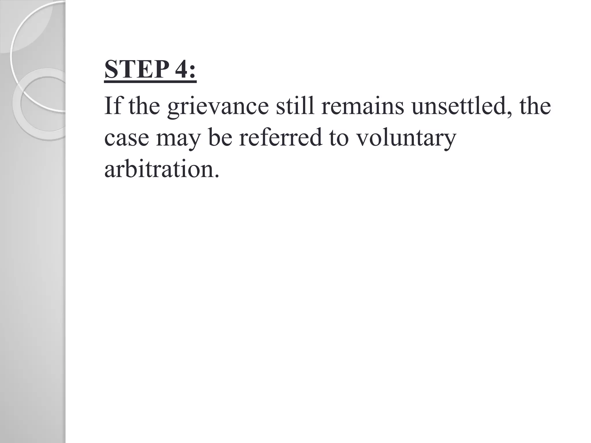 Grievance handling procedure | PPTX