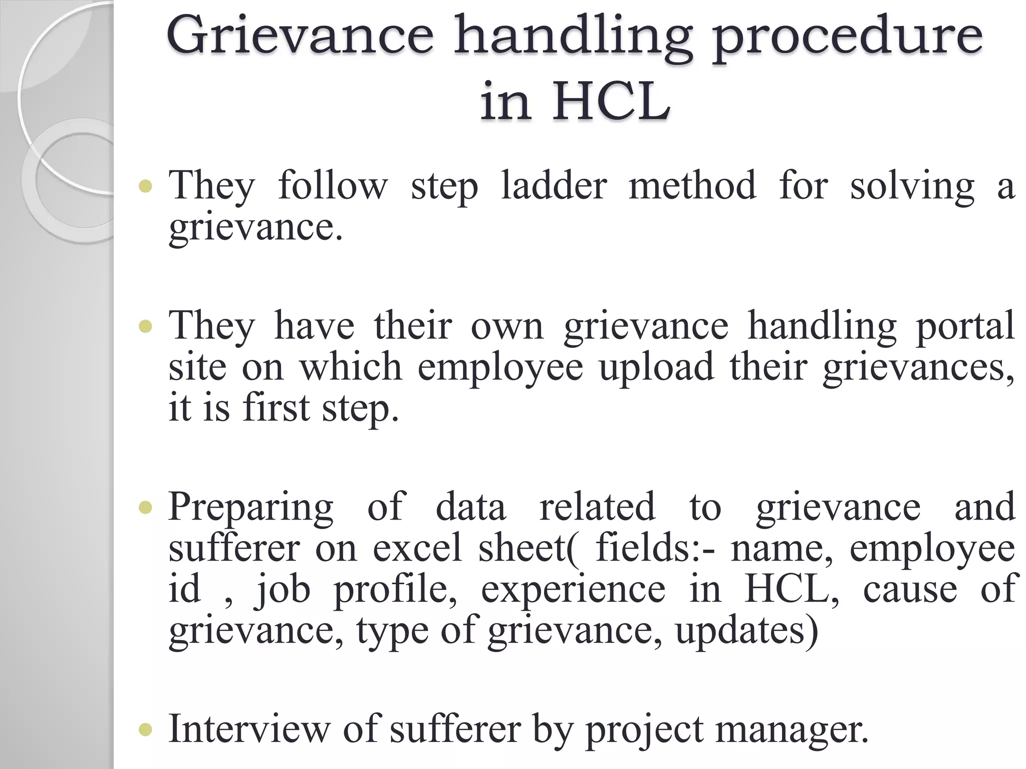 Grievance handling procedure | PPTX