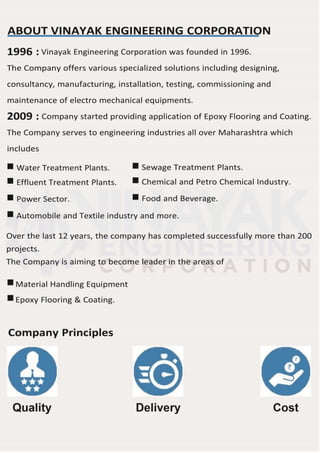 Vinayak Engineering Systems Pvt. Ltd. | PDF