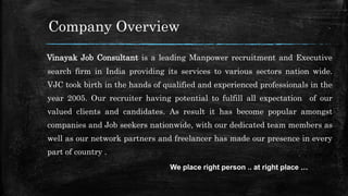 Vinayak job consultants | PPT