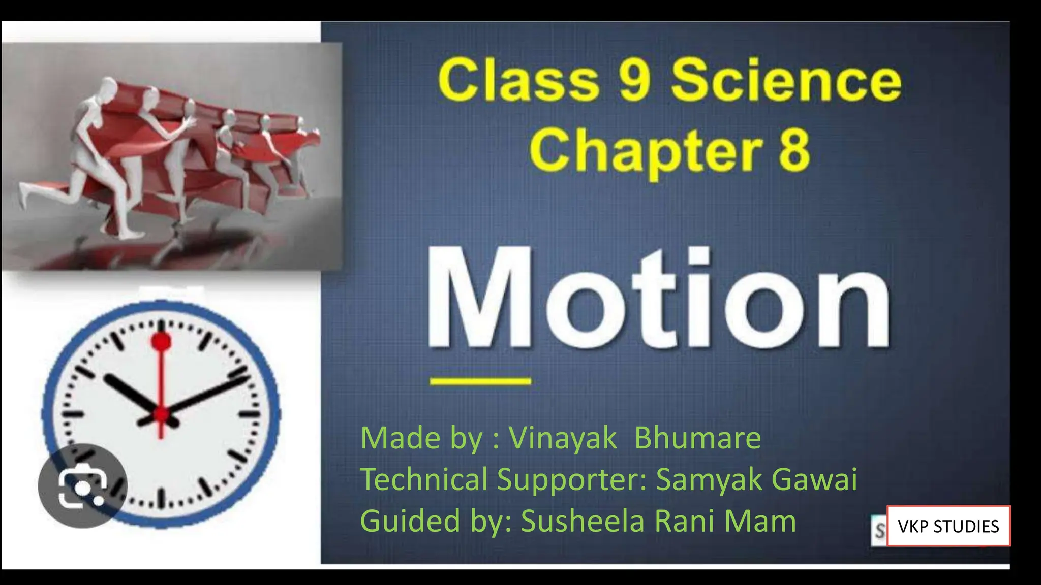 Vinayak's project physics ch1 motion .pptx | Physics | Science