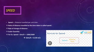 Vinayak's project physics ch1 motion .pptx | Physics | Science