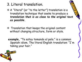 Vinay and Darblernet's Model of Translation.ppt