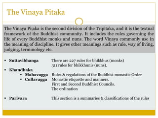 Vinaya pitaka | PDF