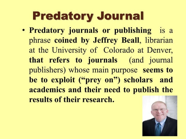 Predatory Journals.ppt