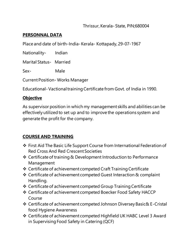 Vinay cv | DOCX | Home Appliances | Home & Garden