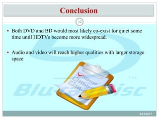 blu ray disc | PPTX